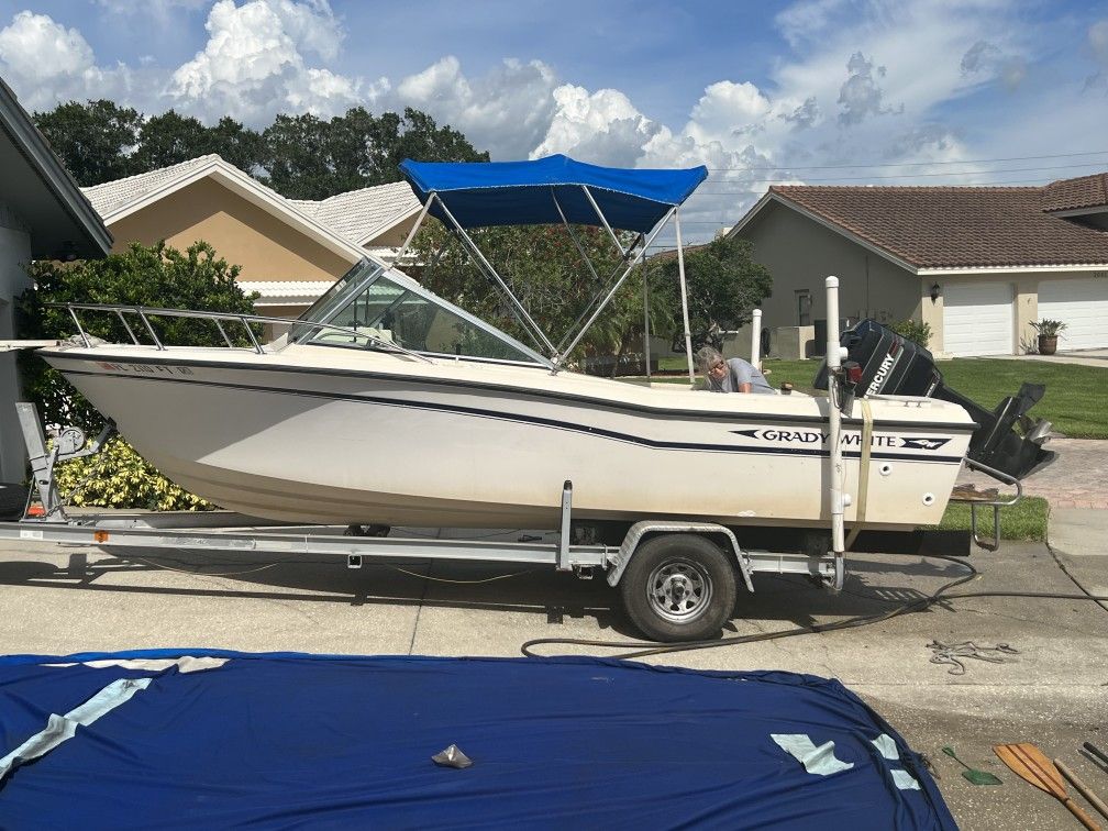 1989 Grady White 19 ft Tournament Split Console for Sale in Clearwater ...