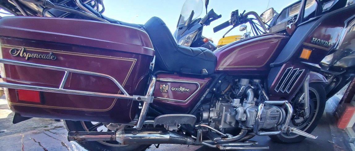 honda goldwing classic 1100 83 runs WITH NOISE NEED CHAIN TIMING for ...