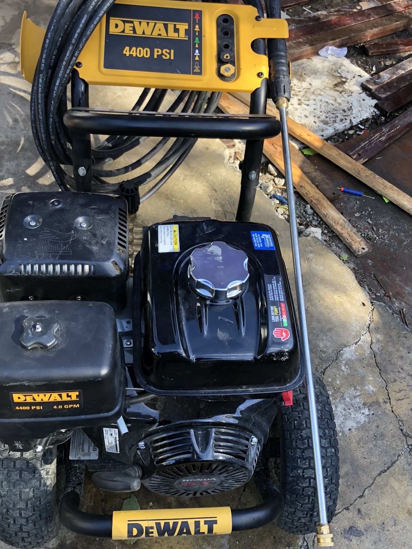 Dewalt Gas Pressure Washer 4400 psi 4.0GPM for Sale in Compton, CA ...