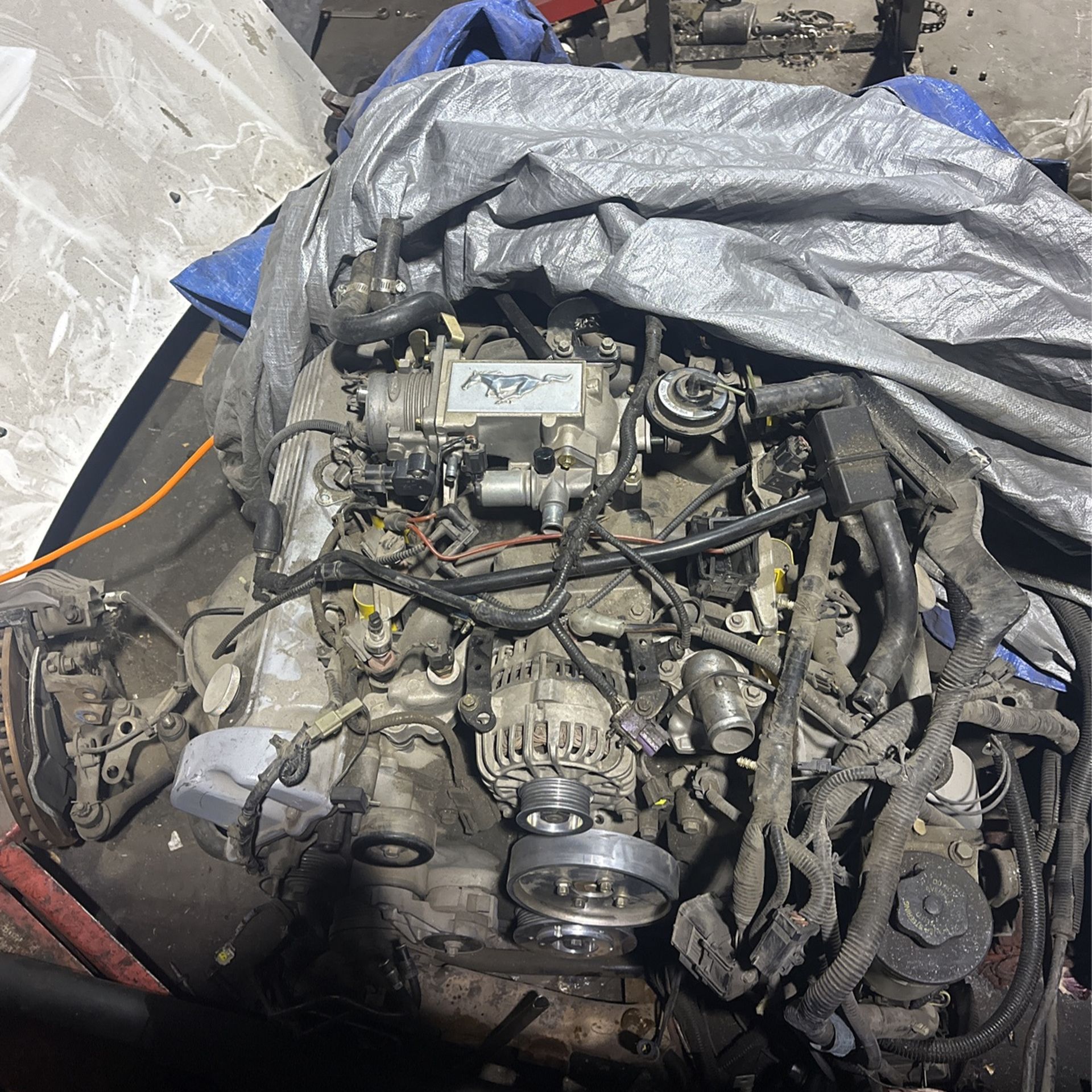 01 Mustang Gt Motor Complete With Wiring Harness for Sale in Stockton ...