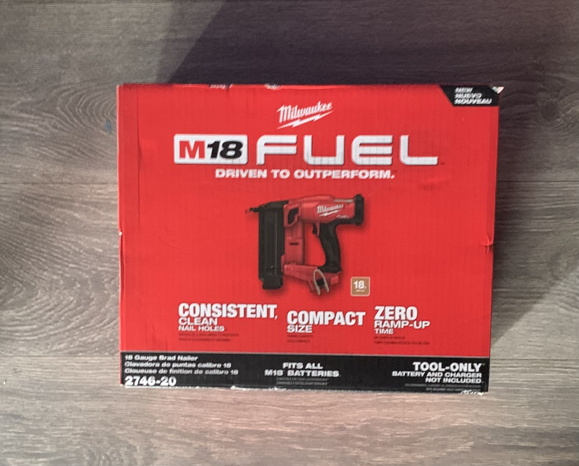 Milwaukee M18 FUEL 18g Brad Nailgun (Tool Only) for Sale in ...