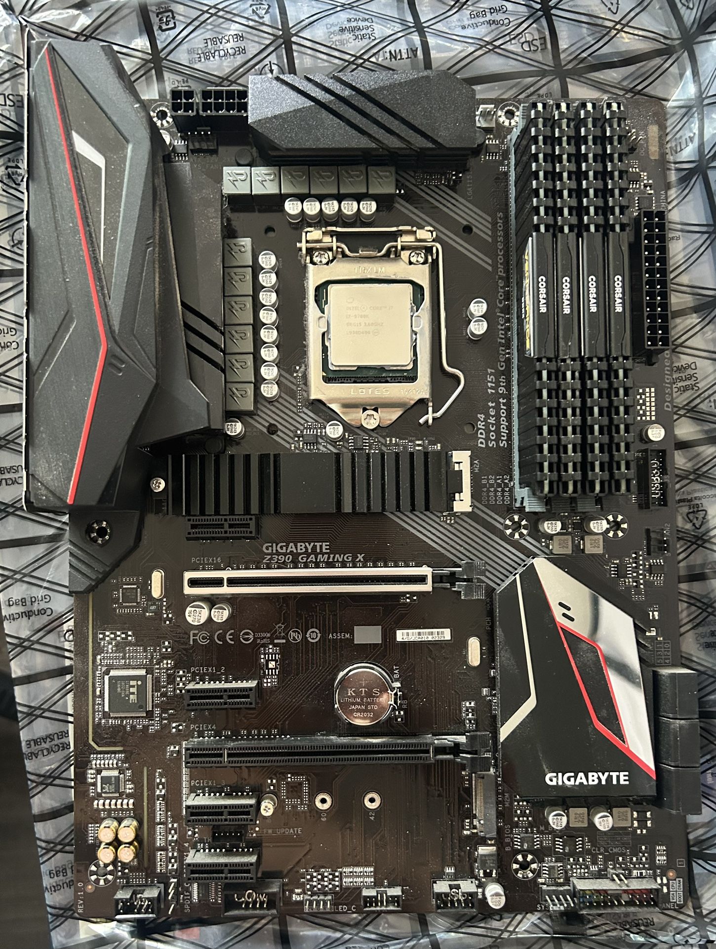Intel I7 9700K + Mobo + 64GB RAM bundle for Sale in Riverside County ...