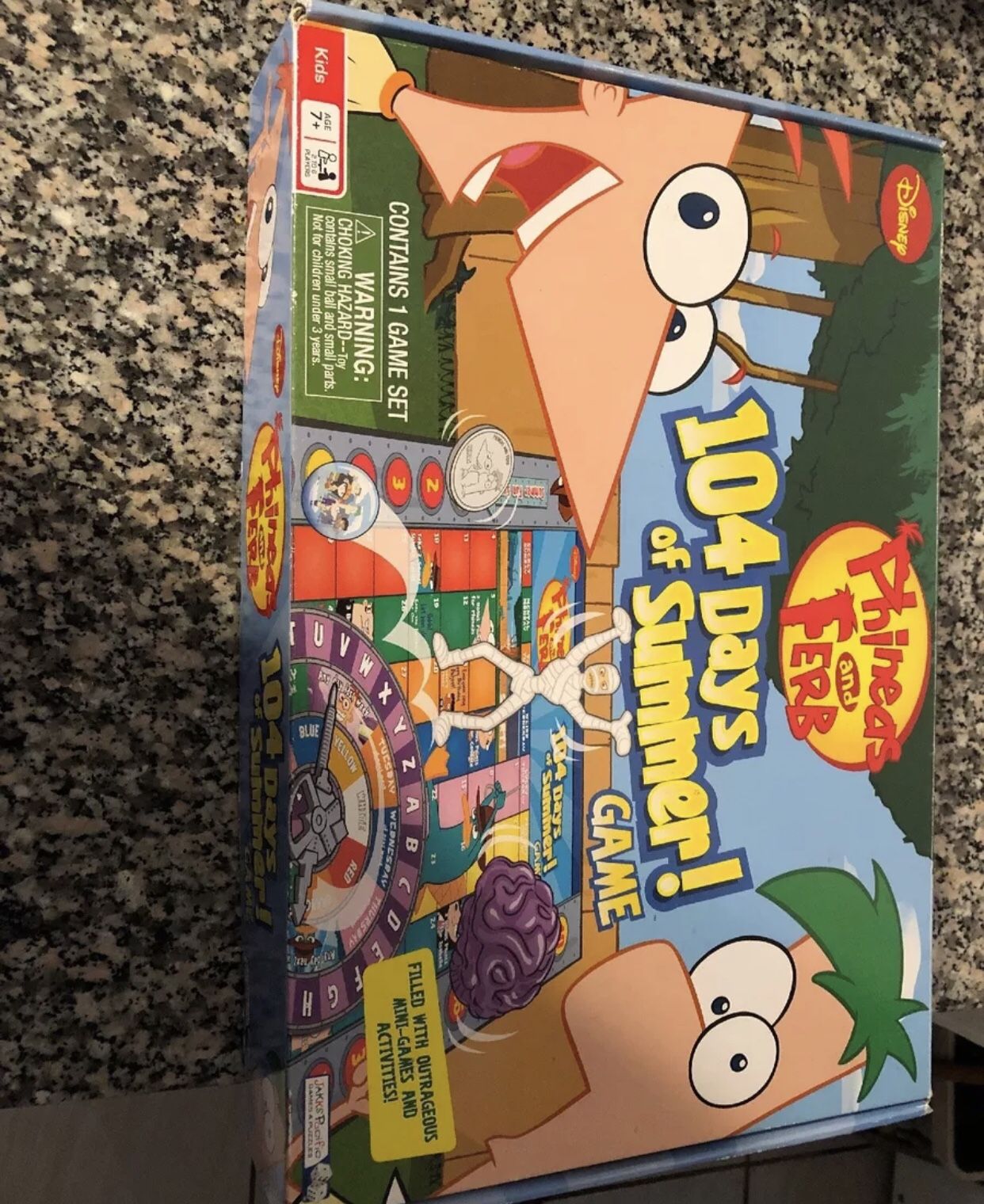 Phineas and Ferb 104 days of summer board game for Sale in El Paso, TX ...