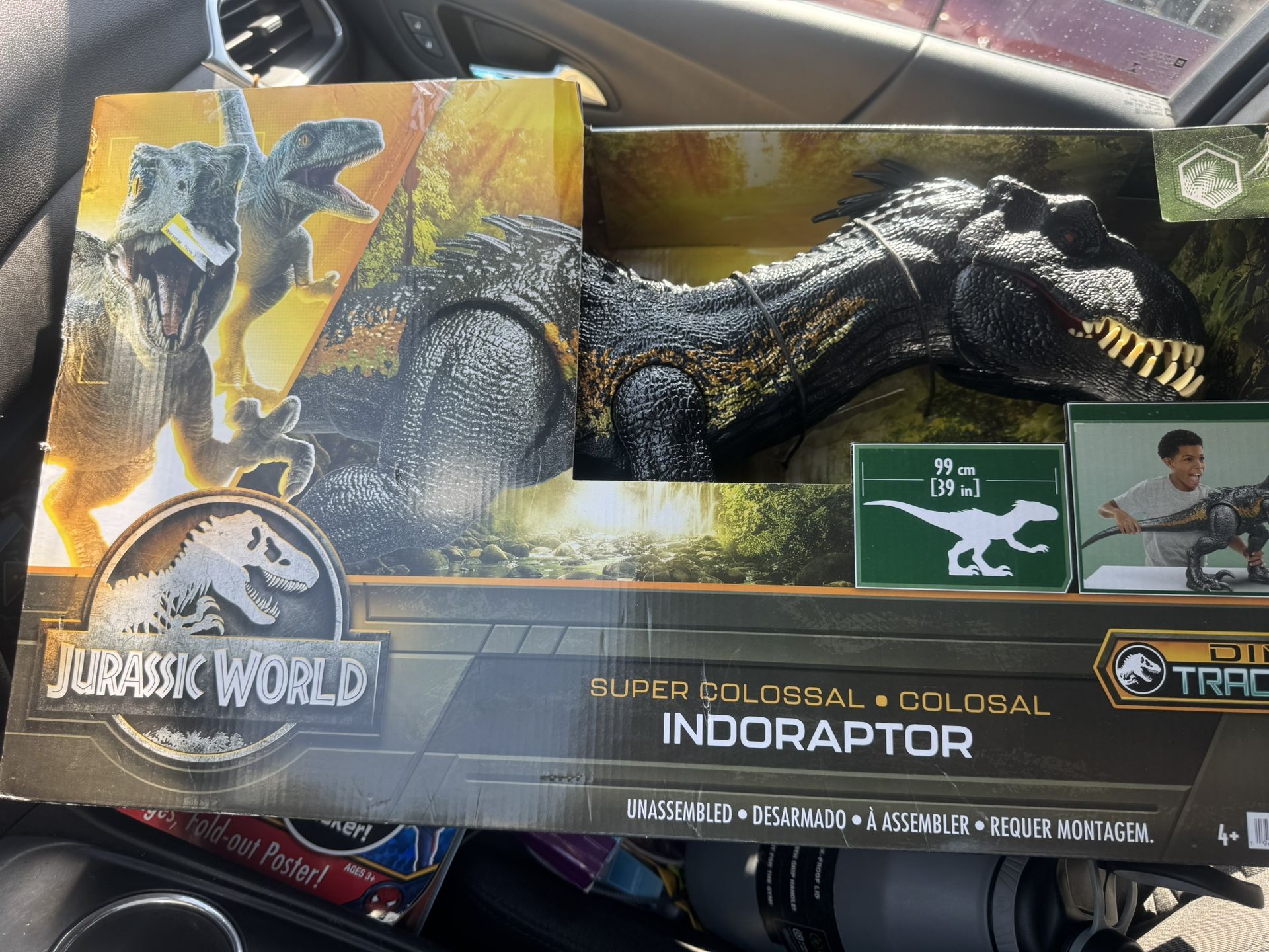 Jurassic Park World Super Colossal Indoraptor GIANT Dinosaur Figure ...