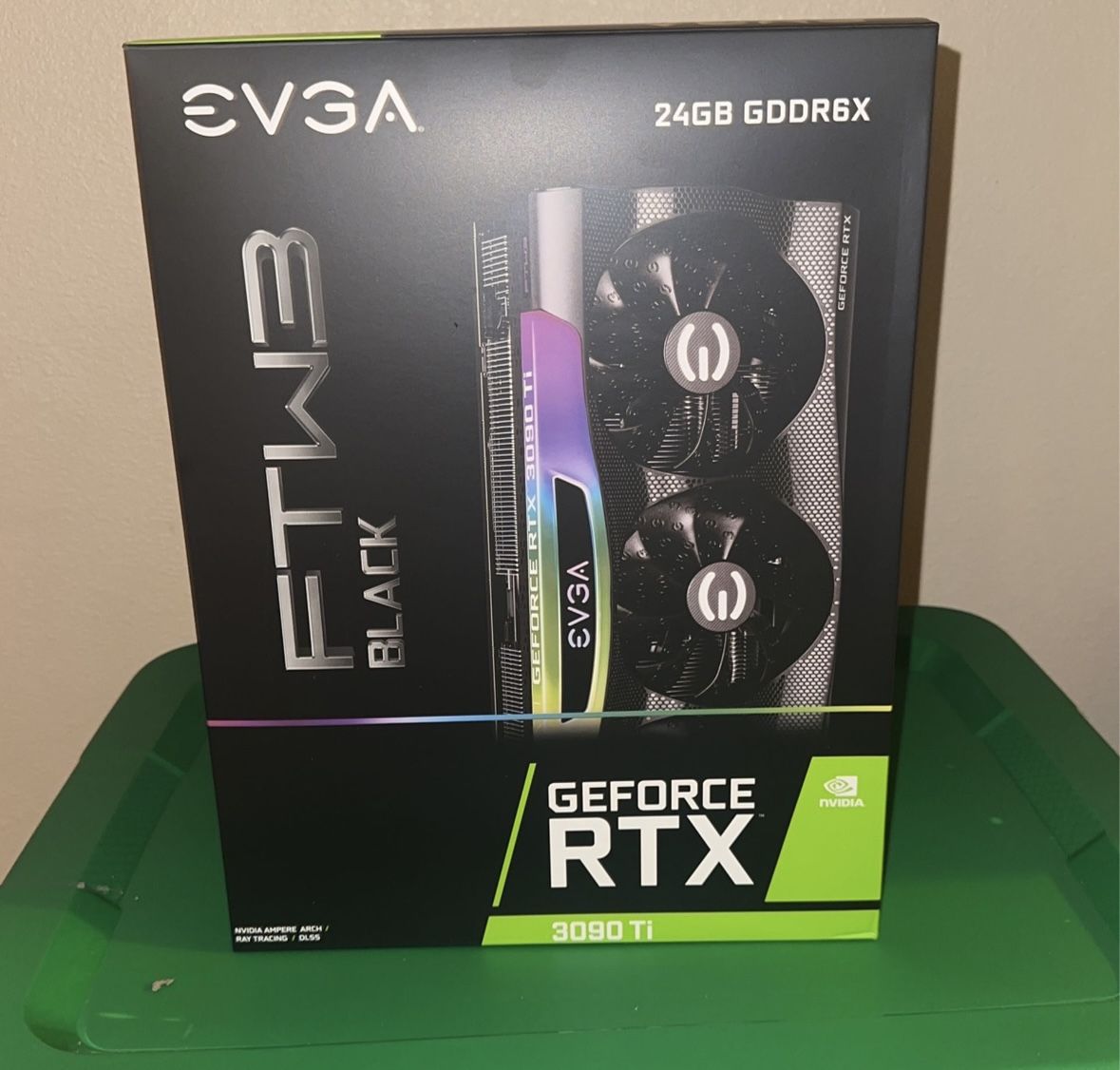 EVGA - GeForce RTX 3090 Ti 24G FTW3 BLACK for Sale in Claremont, CA ...