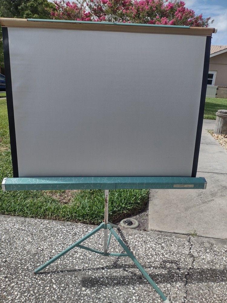 Old Movie Projector Screen
