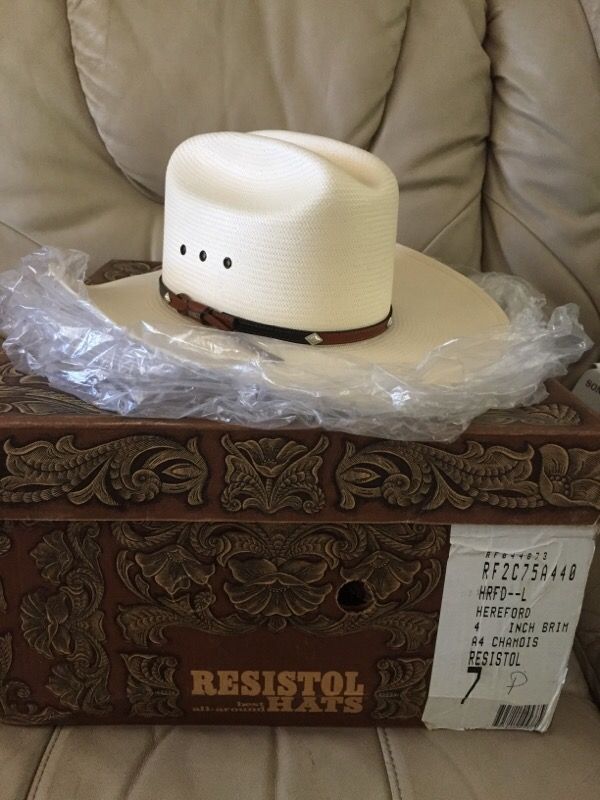Stetson 8x new frontier grant state cowboy hat for Sale in Adelanto, CA ...