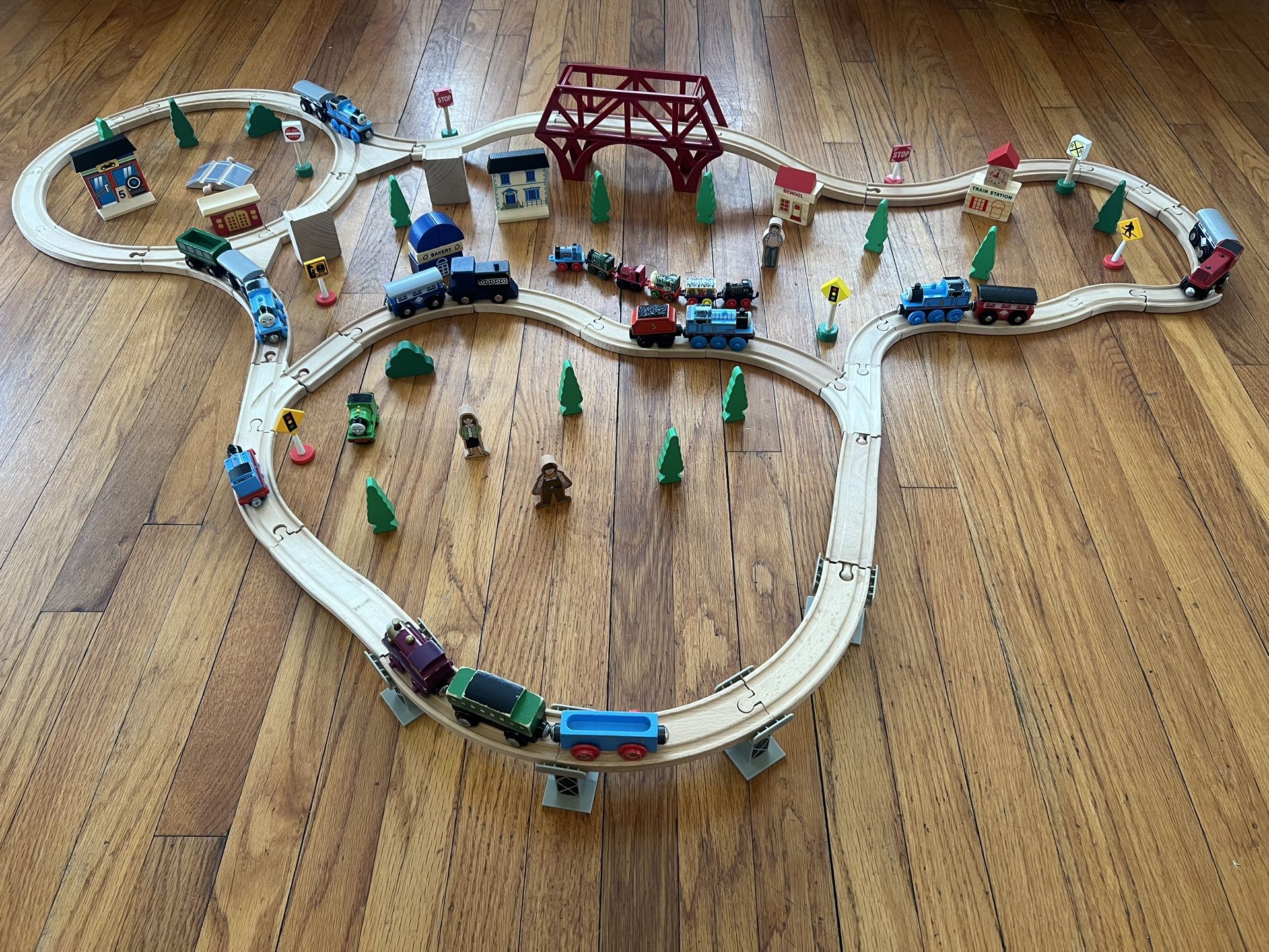 110 Piece Pottery Barn Thomas The Train Play Set for Sale in St ...