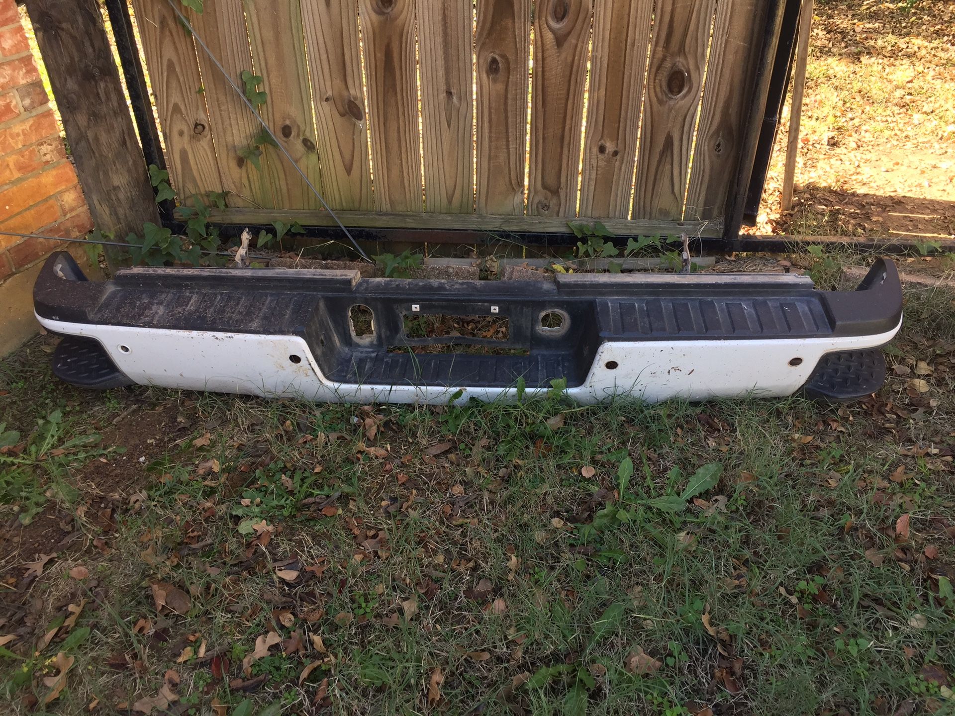 2014- 2018 Silverado Sierra 2500 Rear Bumper / Factory Painted White ...