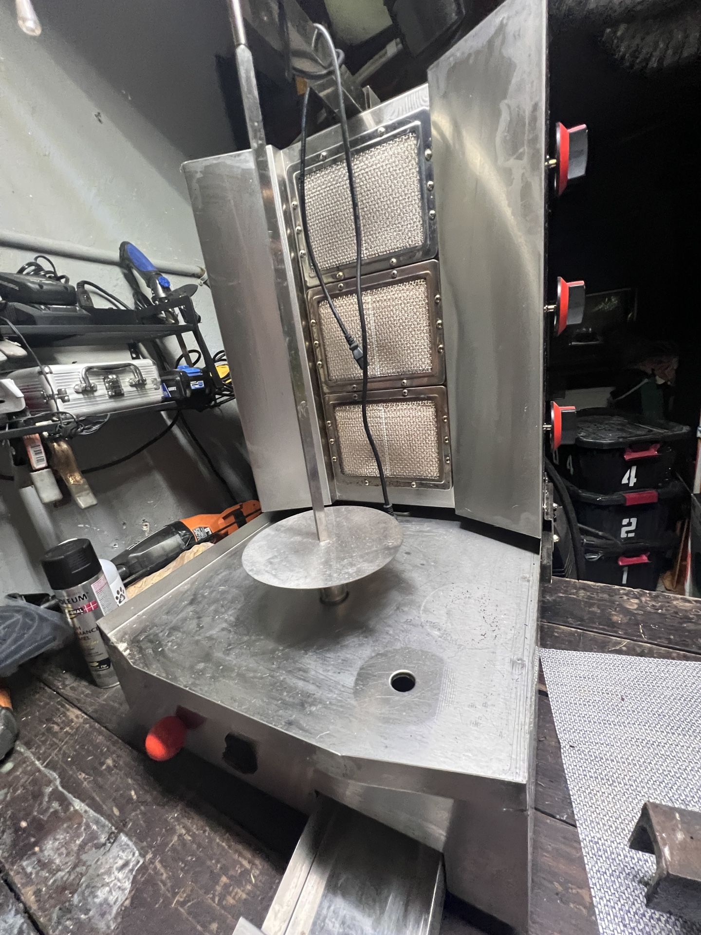 3 Burner Propane Shawarma & Pastor Rotating Roaster for Sale in Houston ...