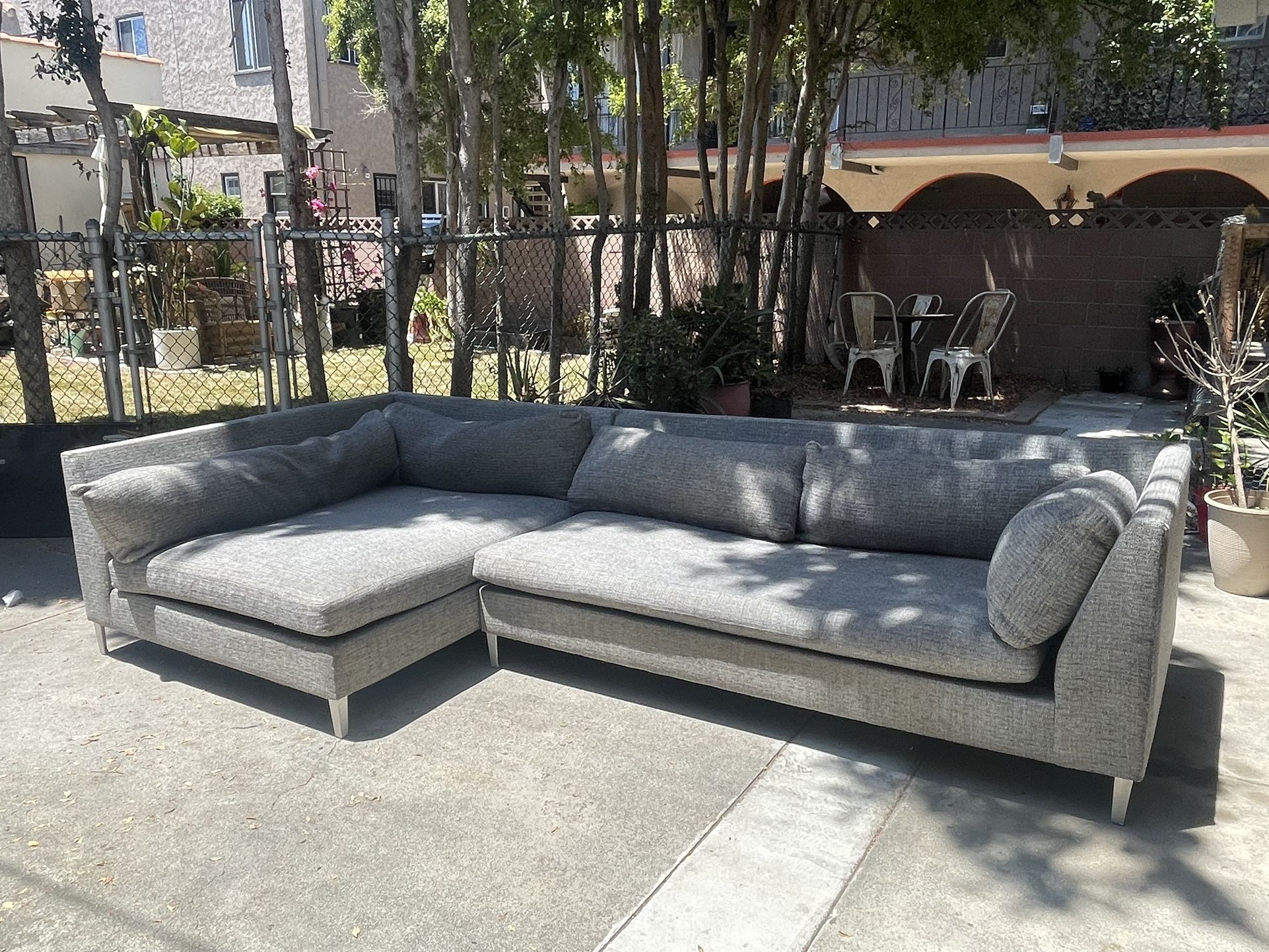 CB2 Chaise Couch for Sale in Long Beach CA OfferUp