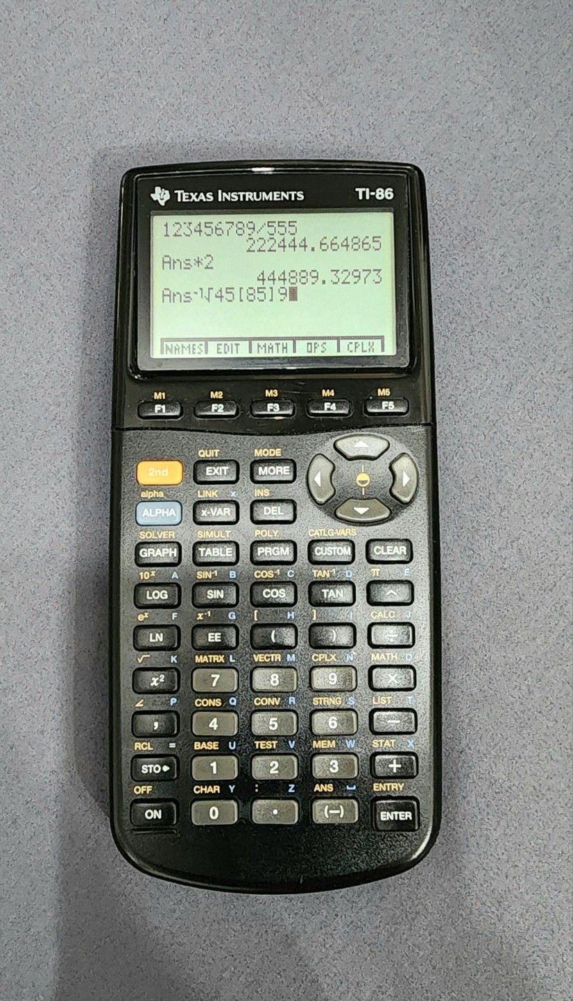 Texas Instruments TI-86 Calculator for Sale in Pasadena, CA - OfferUp
