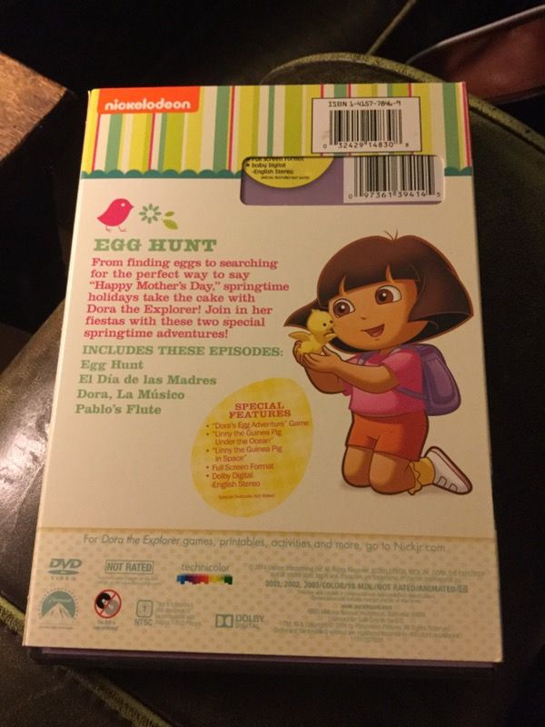 Dora The Explorer Egg Hunt Dvd