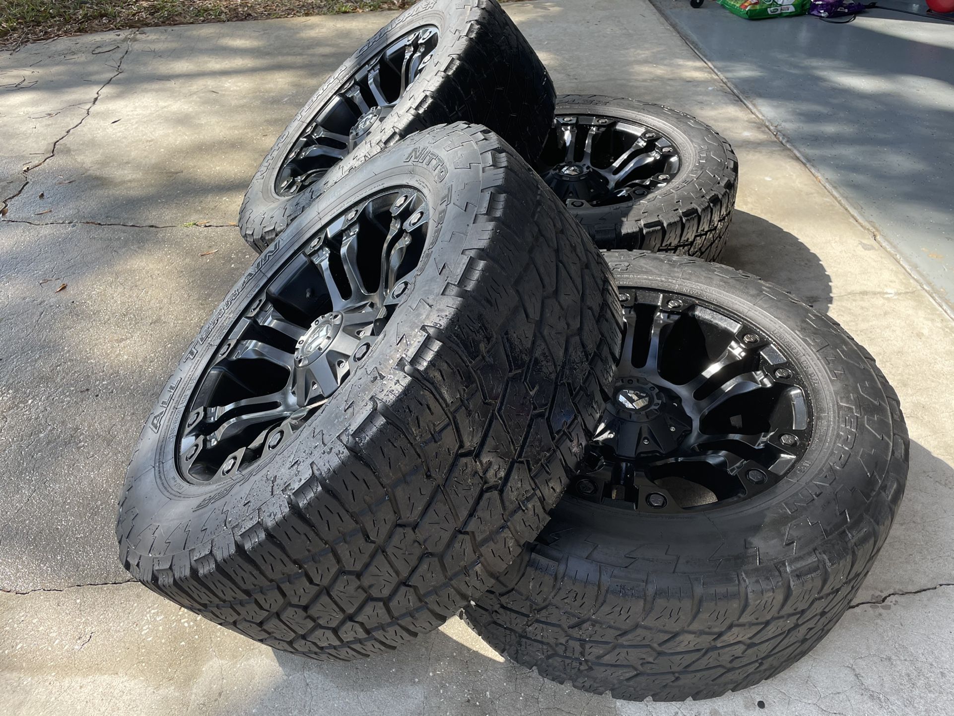 Fuel Vapor Rims + Nitto Terra Grappler Tires for Sale in St. Petersburg ...