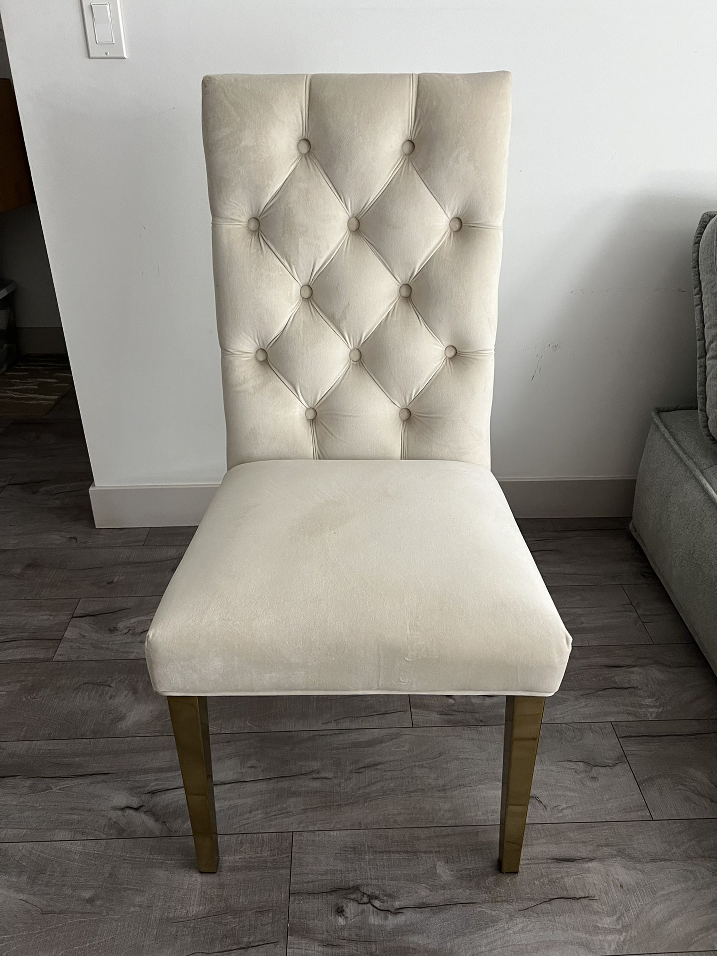 Suede Dining Room Chairs