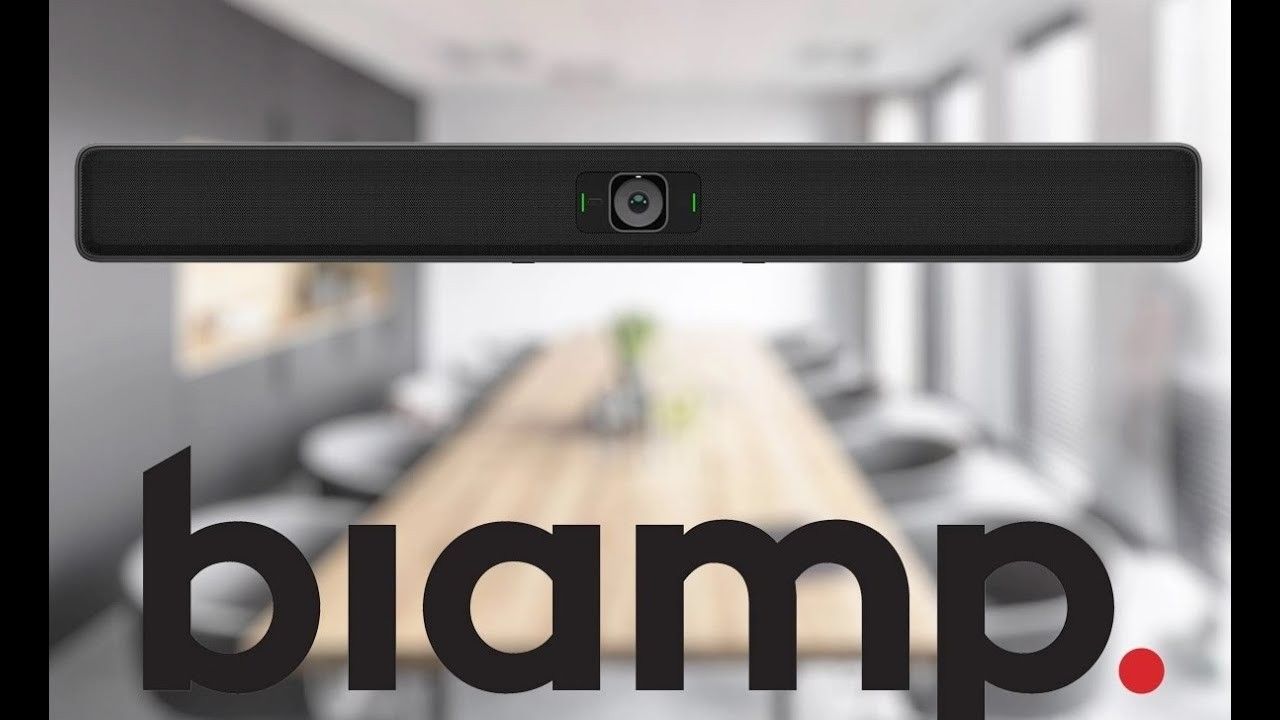 Biamp Parlé VBC 2500 Conferencing Video Bar 4K Video NEW 3/2023 In Box ...