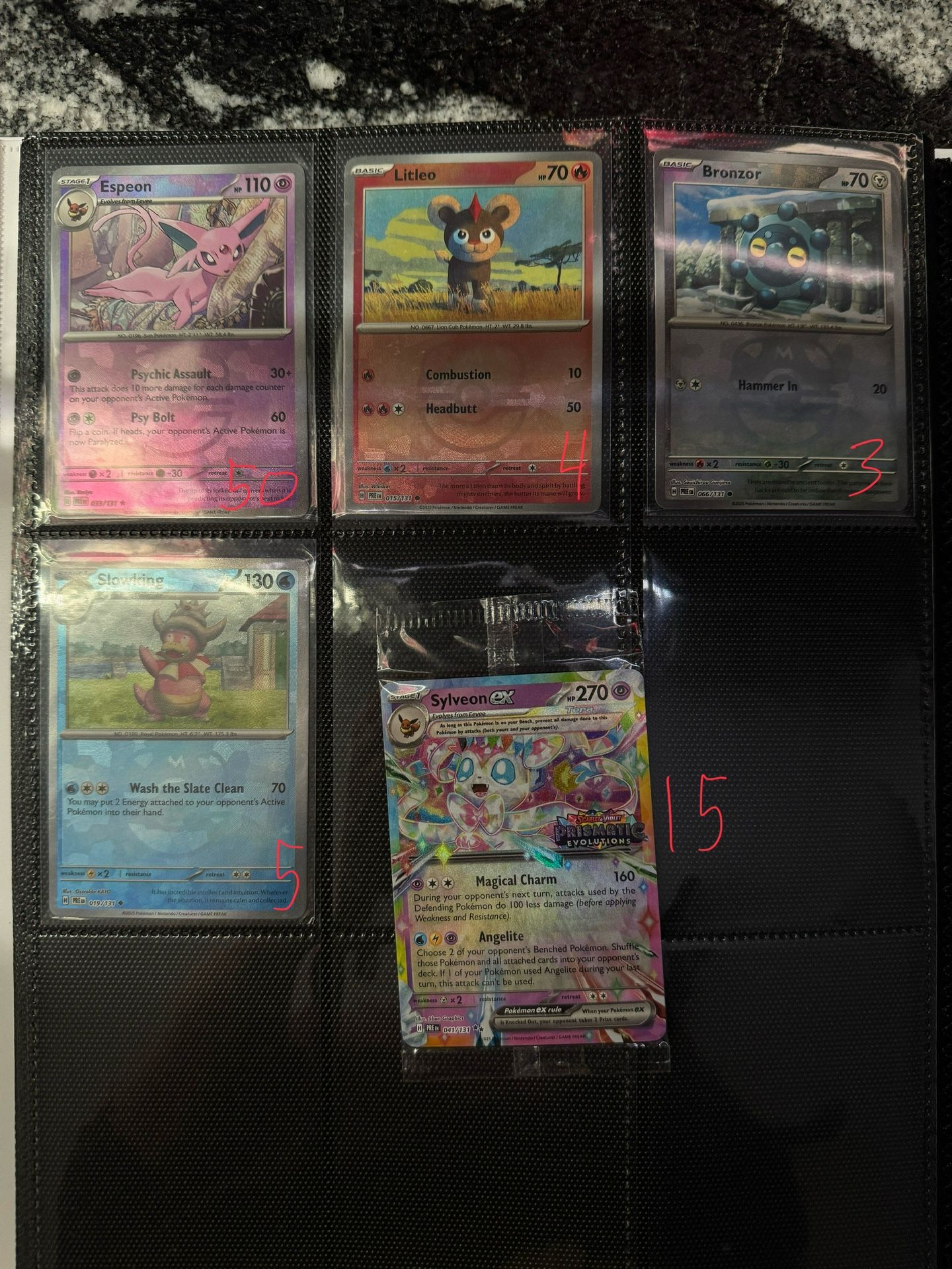 Pokemon Prismatic Evolutions Master Ball Cards for Sale in Bakersfield ...