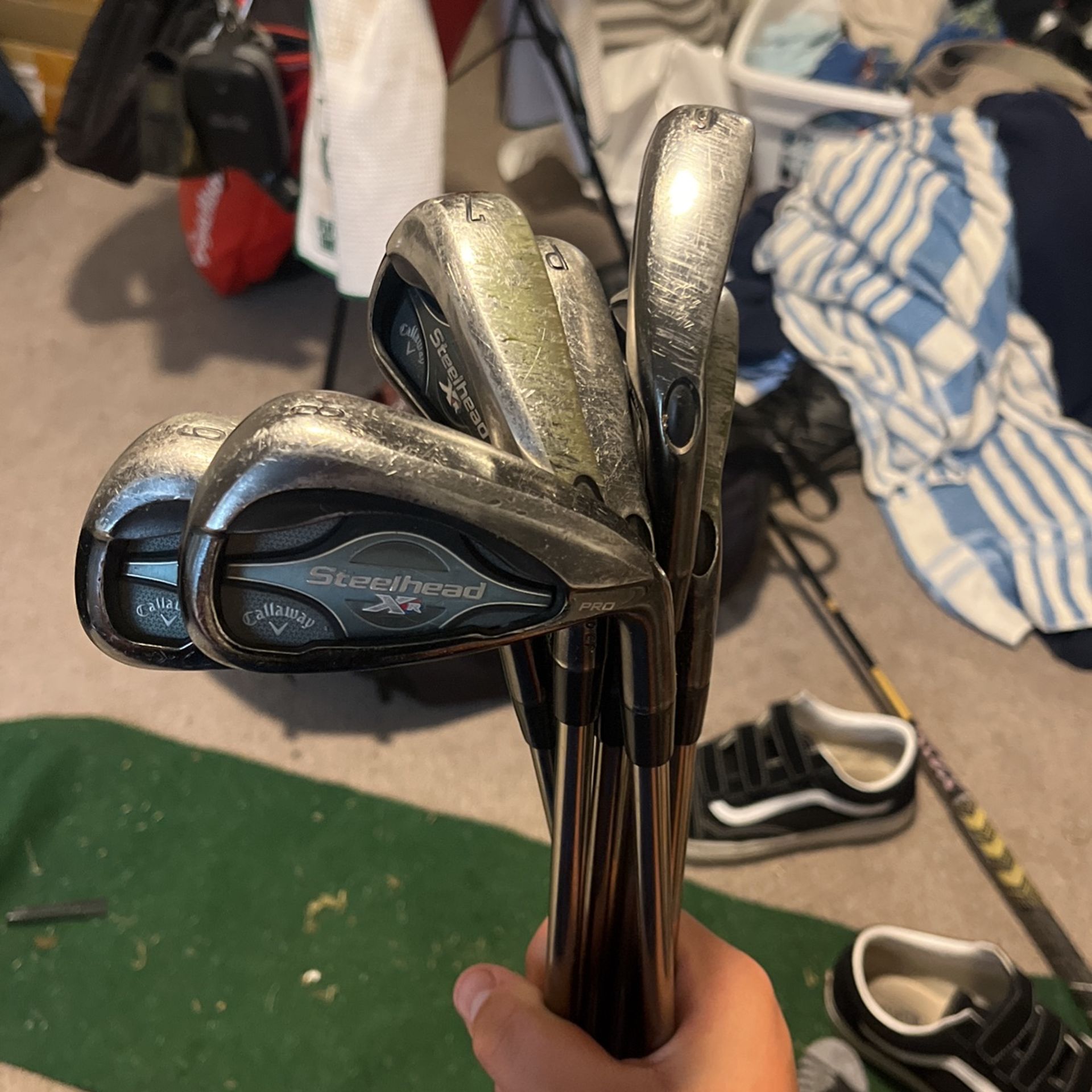 Callaway Steelhead Pro Irons Regular Flex for Sale in Los Angeles, CA ...
