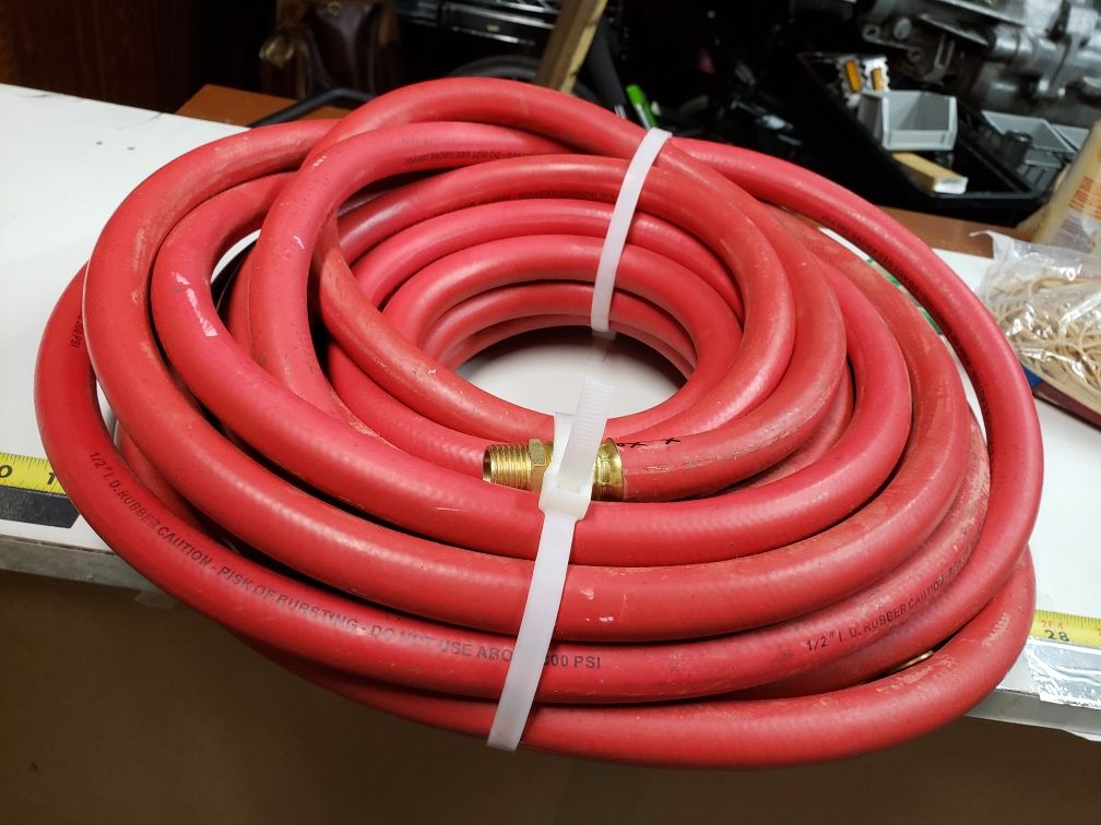 Half inch air hose shop supply 50 feet 1/2" inside for Sale in Missouri ...