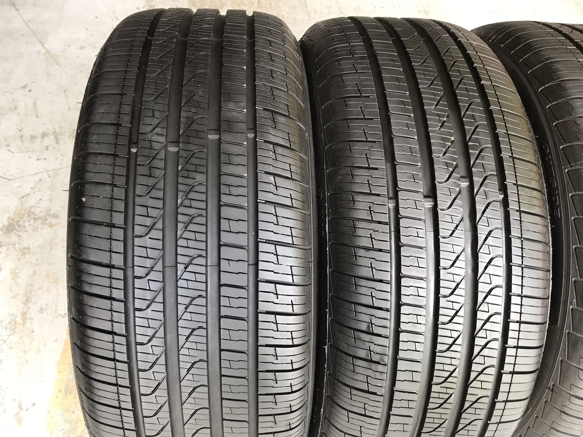 Four Tires 245/40/19 Pirelli Cinturato P7 Runflats Like New With 90-100% Left Remaining ...