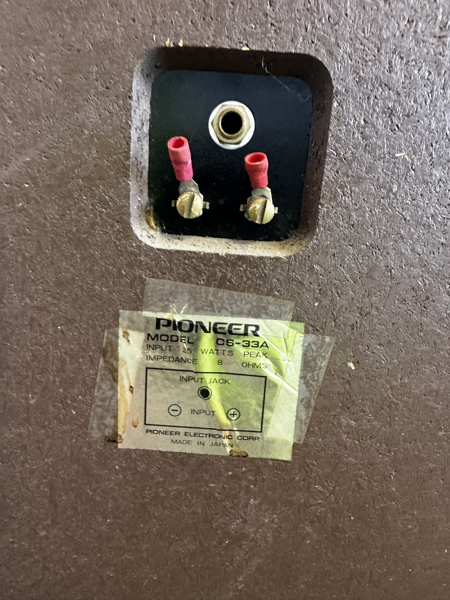 PIONEER MODEL INPUT 25 CS-33A for Sale in Orange, CA - OfferUp