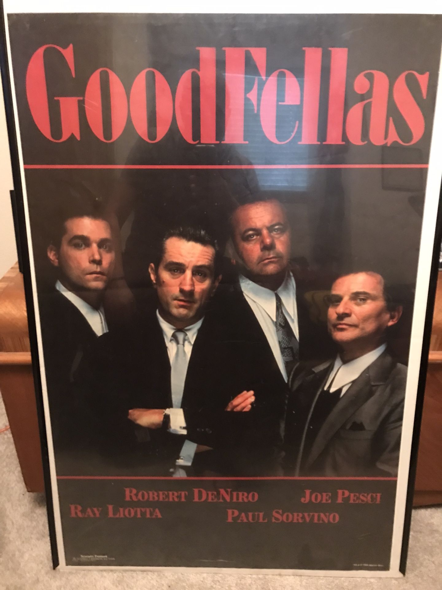 Goodfellas Poster In Plastic Frame for Sale in Marysville, WA - OfferUp